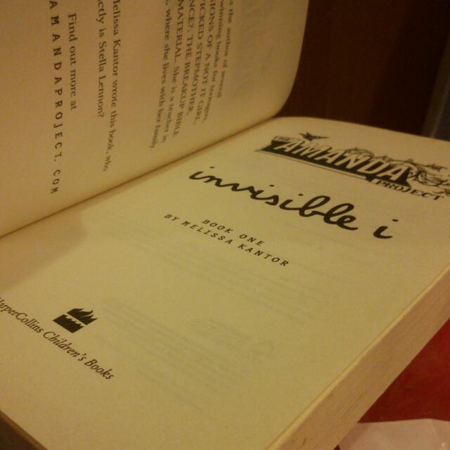 The Amanda Project Book, Hobbies & Toys, Books & Magazines, Storybooks ...