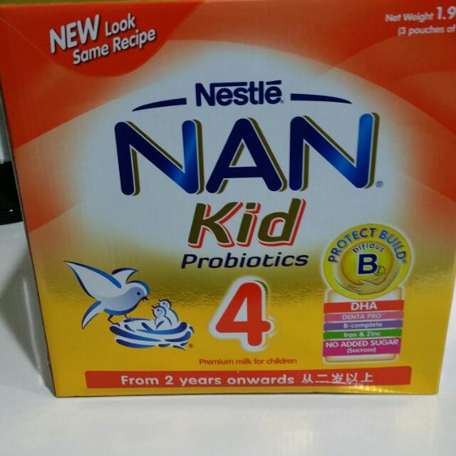 NAN KID 4 milk Powder, Babies & Kids, Babies & Kids Fashion on Carousell