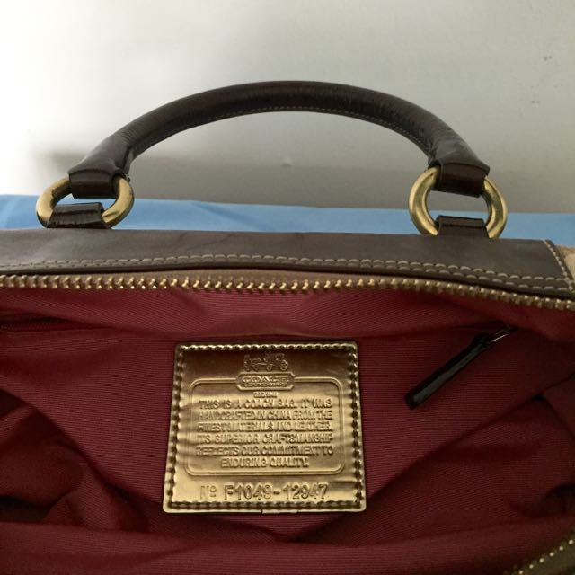 reserved - coach madison op art sabrina - 12947, Women's Fashion, Bags ...