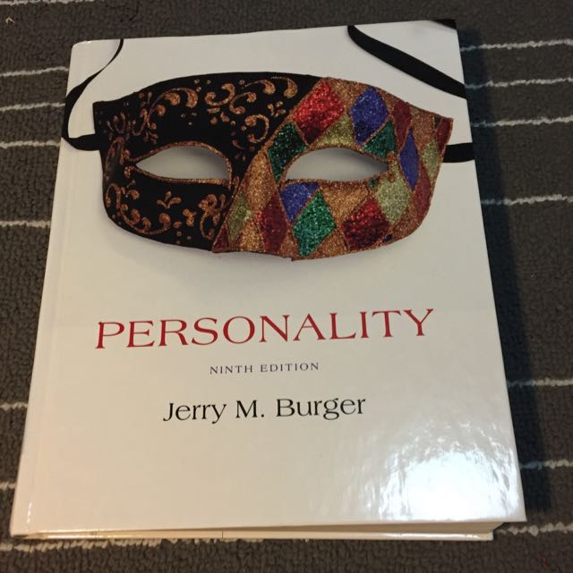 Reserved: Personality Psychology Jerry M. Burger 9th Edition, Hobbies ...