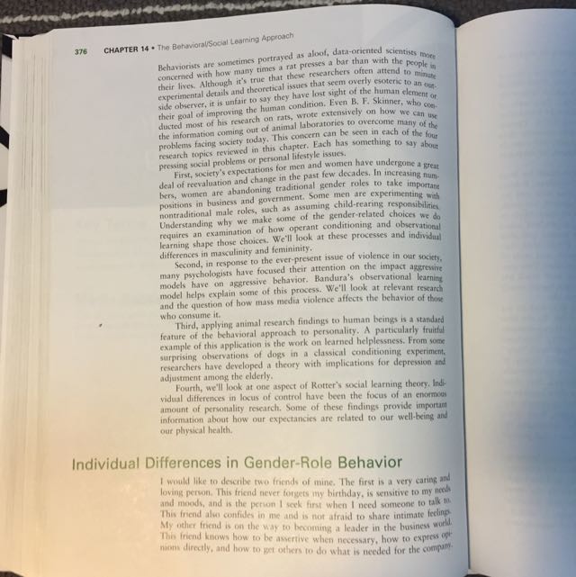 Reserved: Personality Psychology Jerry M. Burger 9th Edition, Hobbies ...