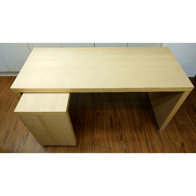 Retractable L-shaped Study Desk (RESERVED), Furniture & Home Living ...