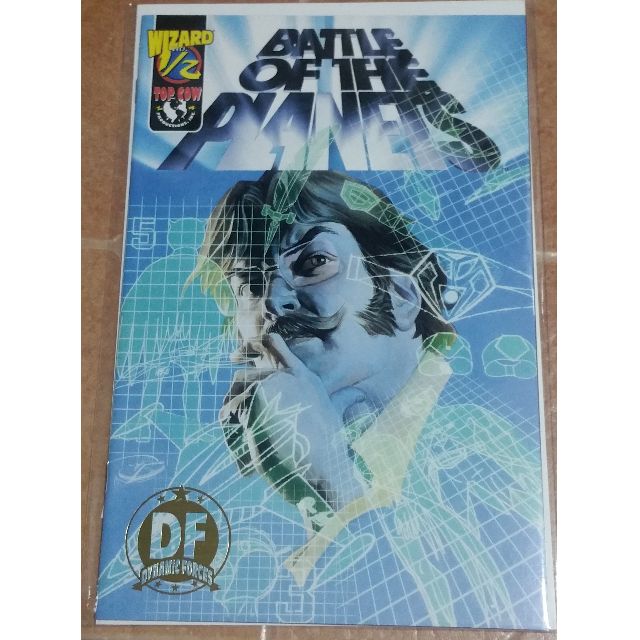 Battle Of The Planets Wizard #1/2 Gold Foil Stamp Edition Top Cow 2002 ...
