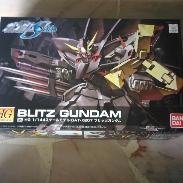 Blitz Gundam, Hobbies & Toys, Toys & Games on Carousell