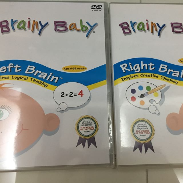 Brainy Baby DVD Develop Your Child Learning, Babies & Kids, Babies ...