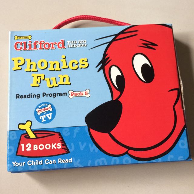 Clifford the Big Red Dog Phonics Fun Pack: Reading Program Pack 5 ...