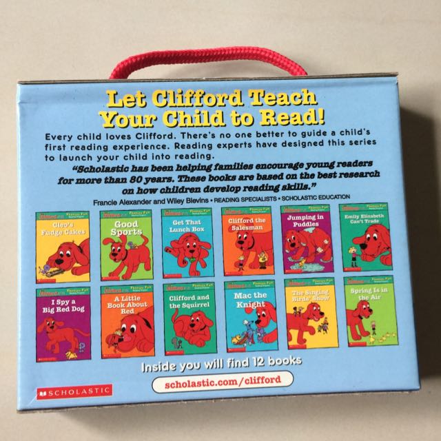 Clifford the Big Red Dog Phonics Fun Pack: Reading Program Pack 5 ...