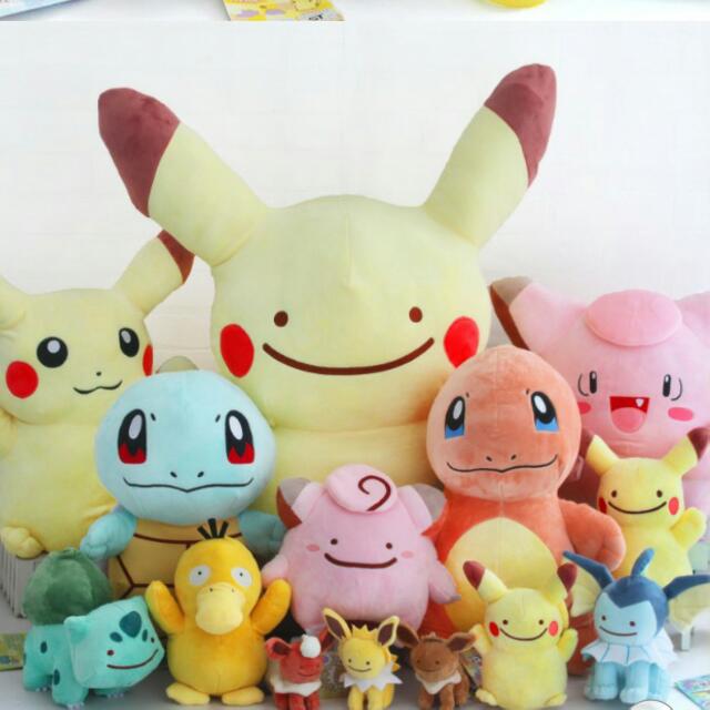 Pokemon Plushie, Hobbies & Toys, Toys & Games on Carousell