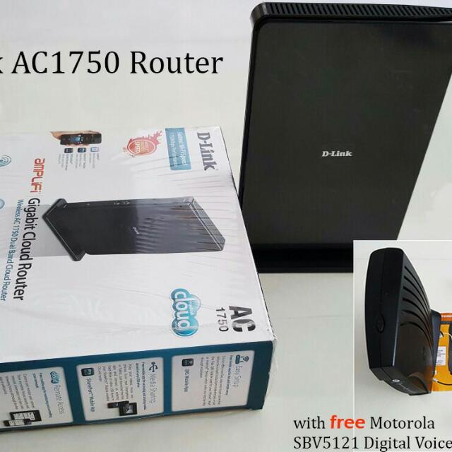 D-Link AC1750 Router, Computers & Tech, Parts & Accessories, Networking ...