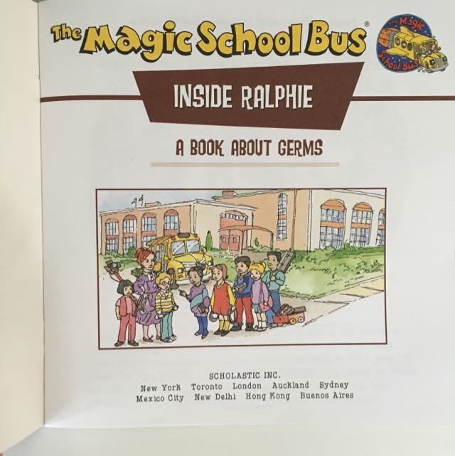 The Magic School Bus Inside Ralphie, Books & Stationery, Children's ...