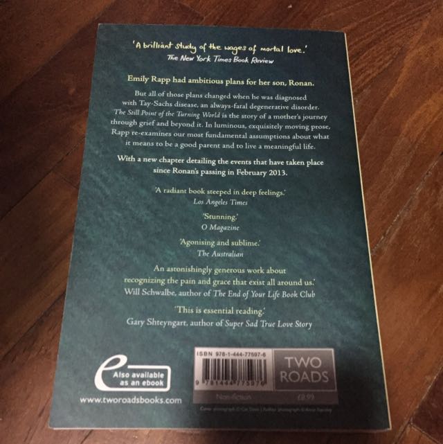 The Still Point Of The Turning World by Emily Rapp, Books & Stationery ...