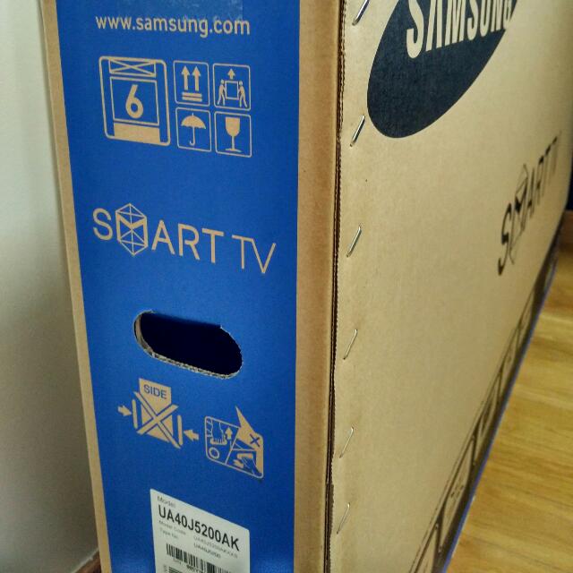 40" Full HD Flat Smart TV J5200 Series 5 UA40J5200AK, TV & Home ...