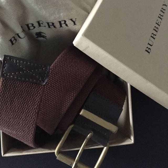 Burberry Belt, Luxury, Accessories on Carousell