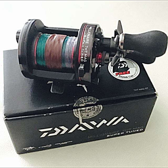 Daiwa Millionaire 7HT MAG SUPER TUNED, Sports Equipment, Fishing on Carousell
