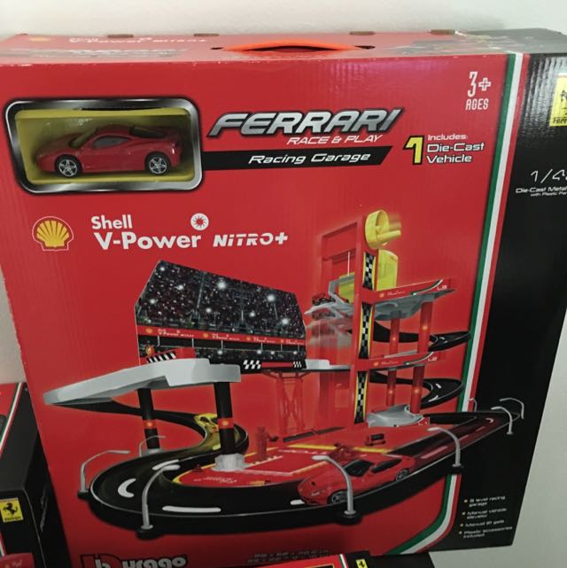 SHELL V Power toy cars and play set, Car Accessories on Carousell