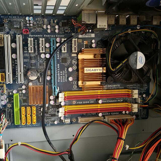 Gigabyte Motherboard GA-EP43-UD3L, Computers & Tech, Parts ...