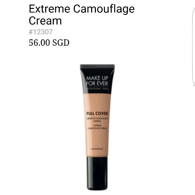 Make Up Forever MUFE Full Cover Concealer 7, Beauty & Personal Care ...