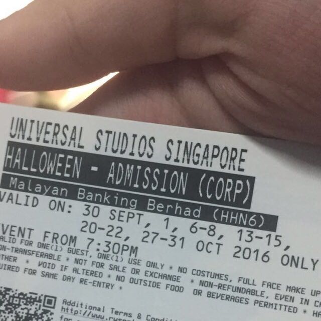 USS HHN 16, Tickets & Vouchers, Local Attractions & Transport on Carousell