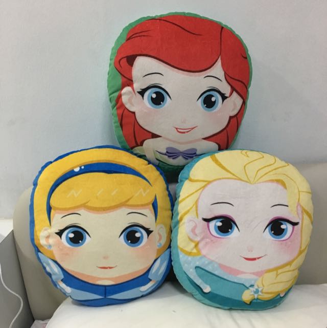 Brand New Disney Princess Cushion, Hobbies & Toys, Toys & Games on ...