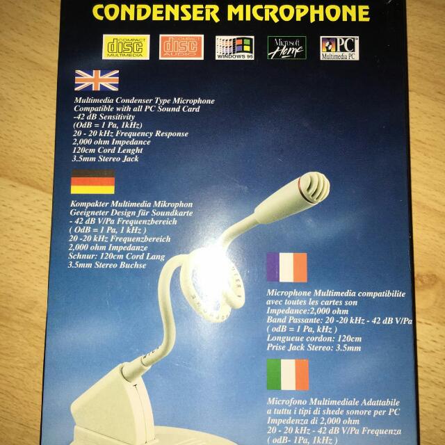 Brand New Old School PC Microphone, Furniture & Home Living ...