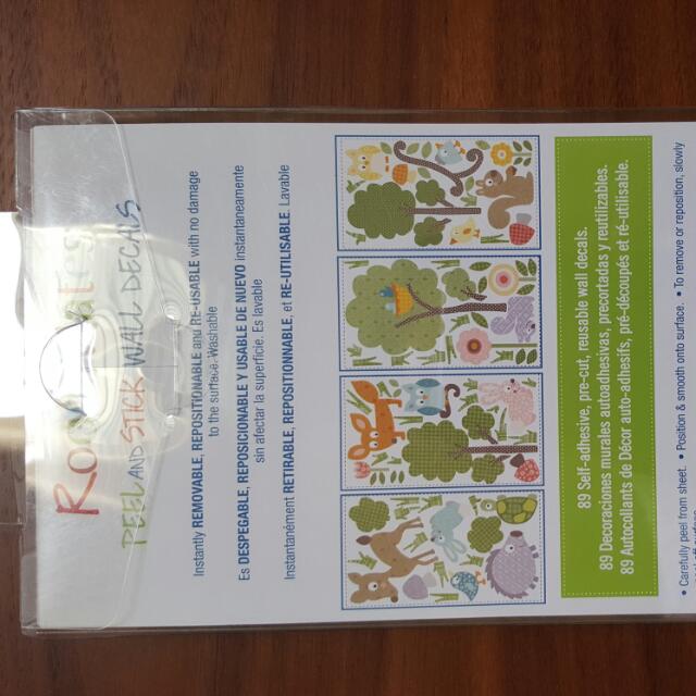 Brand New Room Mate Peelable Wall Sticker, Furniture & Home Living ...