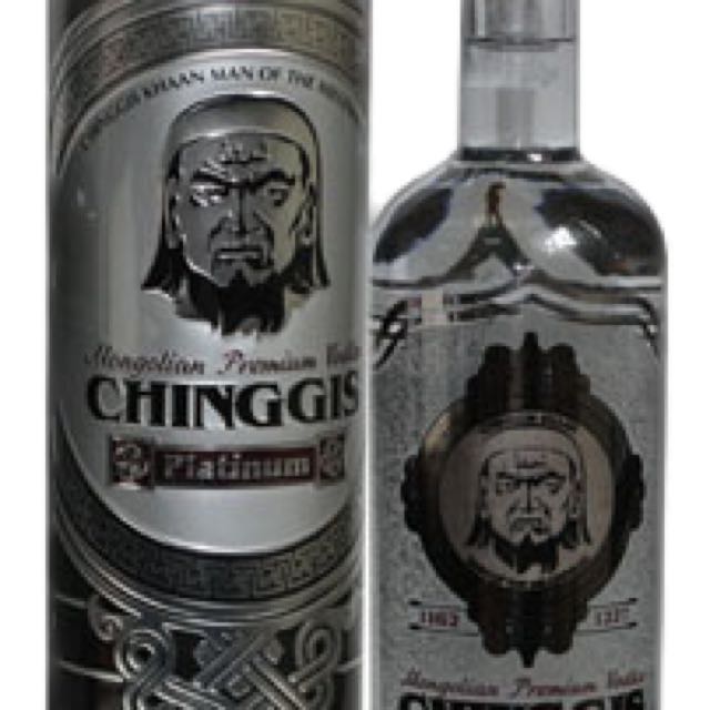 Chinggis Platinum Vodka, Everything Else on Carousell