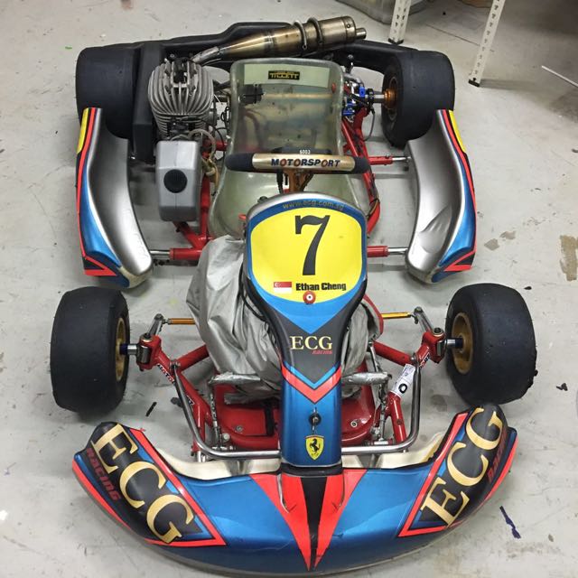 Go-Kart : Birel C28-S with mini Rok engine 60cc, Car Accessories on ...