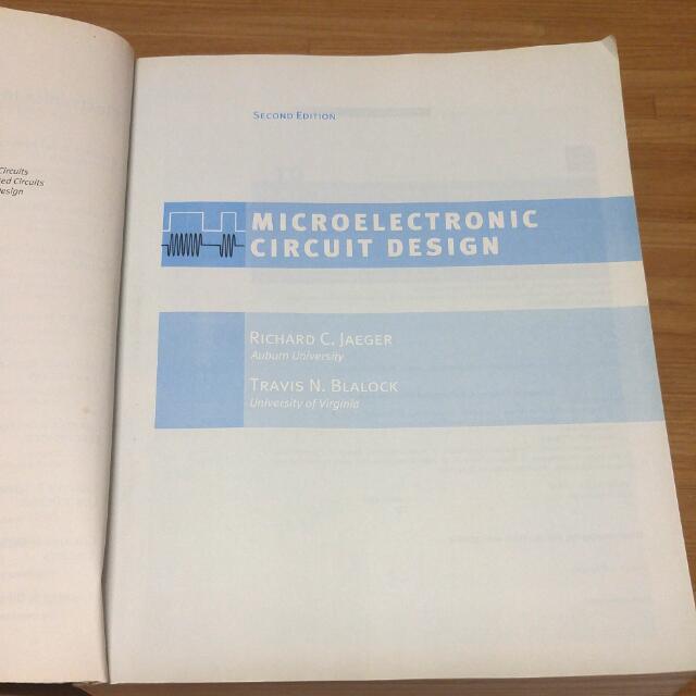 [LOWER PRICE] Microelectronic Circuit Design 2nd Edition, Hobbies ...