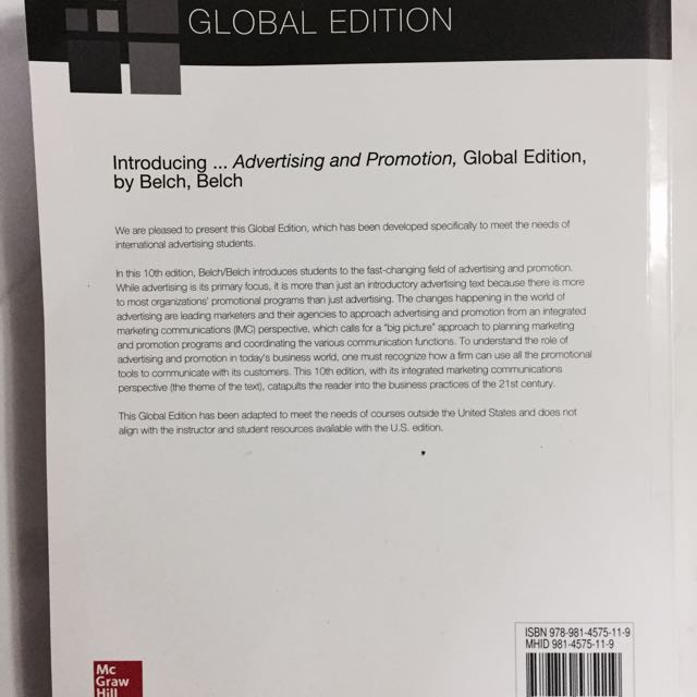 Belch & Belch: Advertising & Promotion, Hobbies & Toys, Books ...