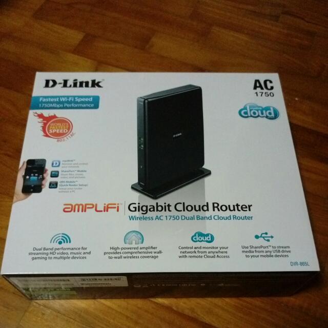 D-Link Wireless AC 1750 Dual Band Cloud Router, Computers & Tech, Parts ...