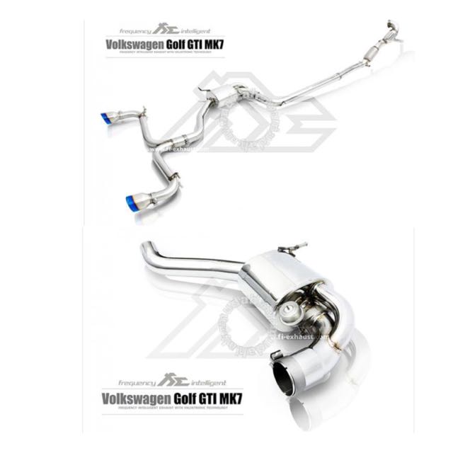 Fi Exhaust Vw Golf GTI MK7 Valvetronic Exhaust, Auto Accessories on ...