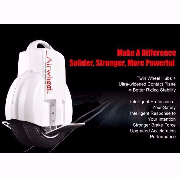 Airwheel Q3 Duo Wheel Uni Cycle Electric Unicycle, Sports Equipment ...