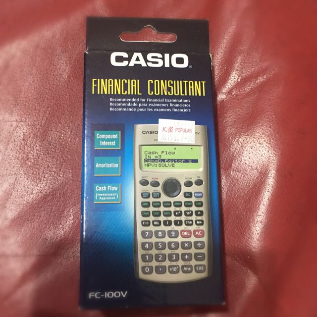 Casio Financial Calculator, Computers & Tech, Office & Business ...