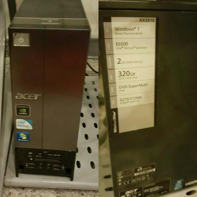 CPU, MONITOR N LASER PRINTER, Computers & Tech, Desktops on Carousell