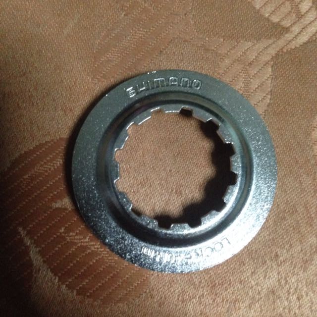 Shimano Centre Lock Rotor Ring, Sports Equipment, Bicycles & Parts ...