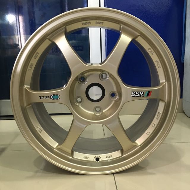 SSR TYPE-C 17 Inch, Auto Accessories on Carousell