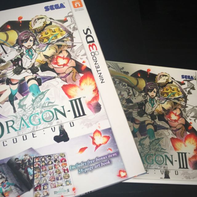 3DS Dragon III Code VFD, Video Gaming, Video Games, Nintendo on Carousell