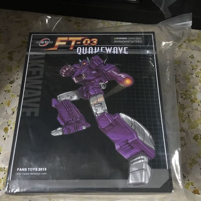 Fans Toys Quakewave Reissue (not Shockwave), Hobbies & Toys, Toys & Games on Carousell