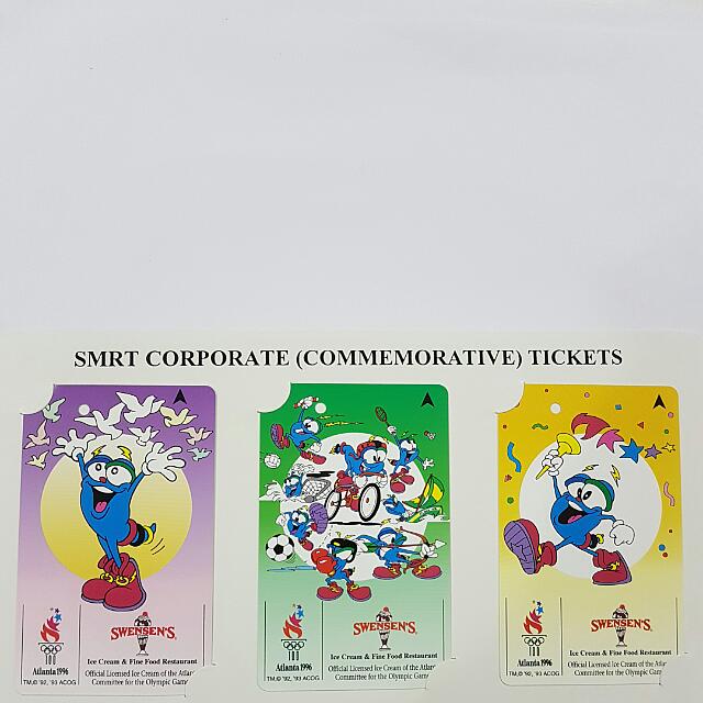 SMRT CORPORATE ( COMMEMORATIVE ) TICKETS, Hobbies & Toys, Memorabilia ...