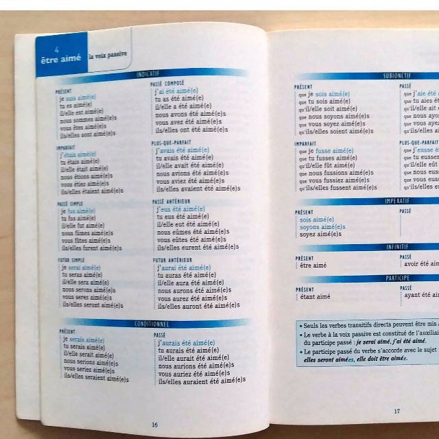 French Verb Conjugation Conjugasion Book, Hobbies & Toys, Books ...