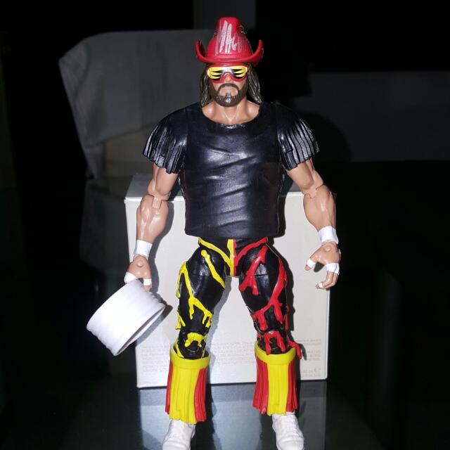 WWE Mattel Series Macho Man Randy Savage Action Figure With Mattel ...