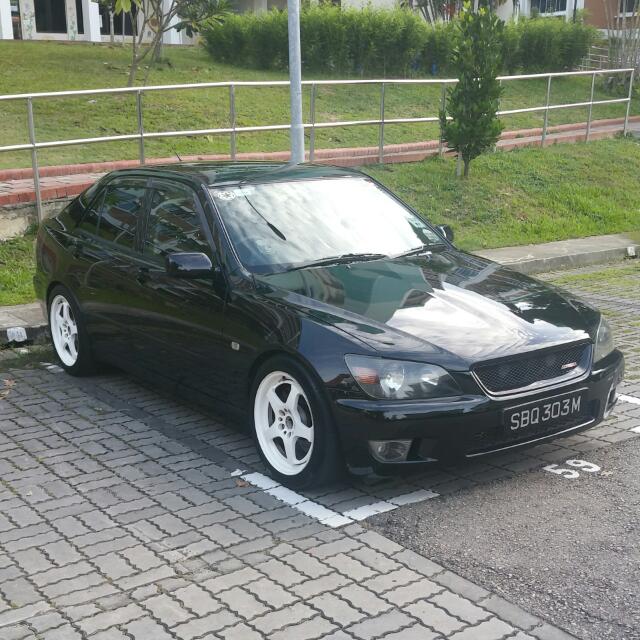 Toyota Altezza RS200 (IS200) Manual 6 Speed Blacktop Beams 3S-GE Yamaha ...