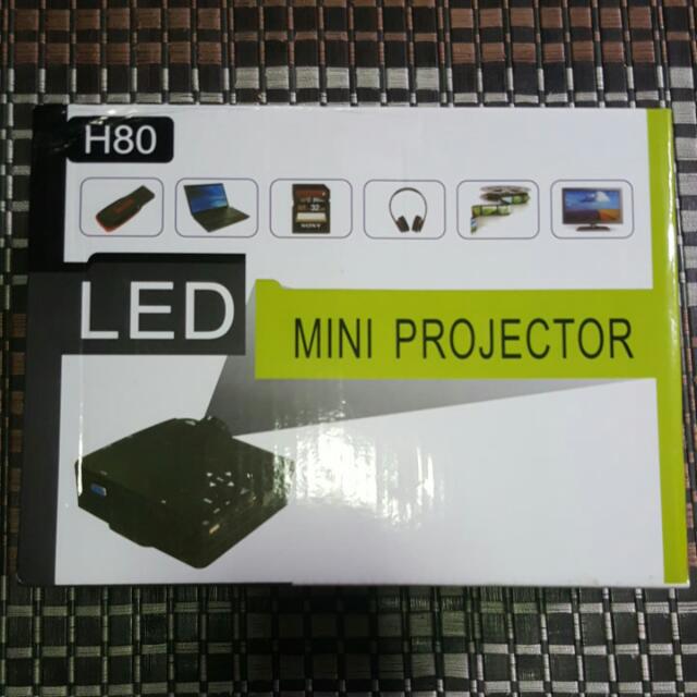 LED Mini PROJECTOR, TV & Home Appliances, TV & Entertainment ...