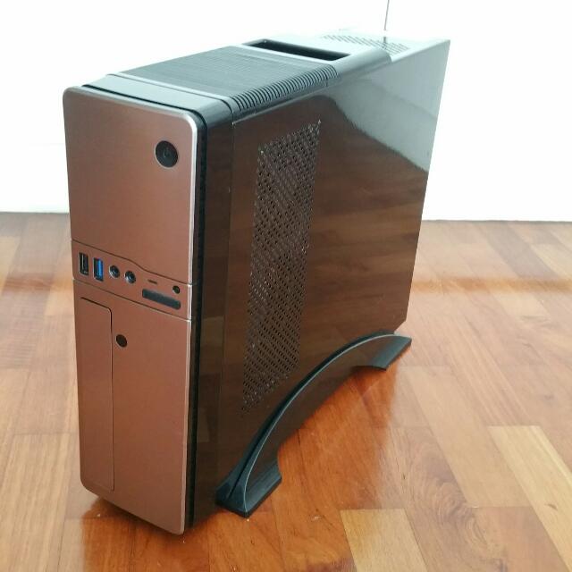 Vios S607 Slim Micro-ATX Case with 450w Psu, Computers & Tech, Parts ...