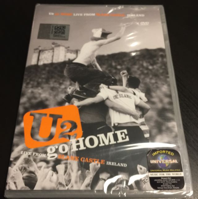 U2 Go Home Live From Slane Castle Ireland 2001, Hobbies & Toys, Music ...