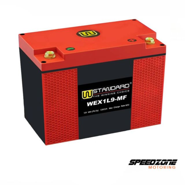 W-Standard Lithium Iron Battery WEX1L9-MF, Car Accessories, Accessories ...
