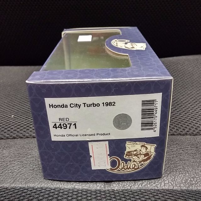 絕版老貨 1:43 ebbro Honda City Turbo 1982 Red 44971, 興趣及遊戲, 玩具 & 遊戲類 ...