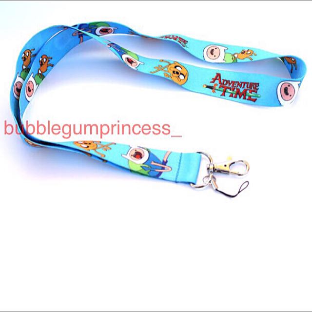 Adventure Time Lanyard, Health & Nutrition, Face Masks & Face Shields ...
