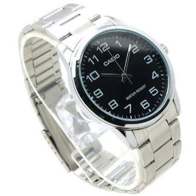 Authentic Casio Men's Analog Quartz Stainless Steel Watch Mtp-v001d ...