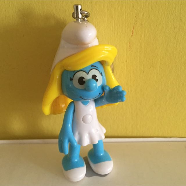 Keychain Smurf Smurfette LED Torch Light, Hobbies & Toys, Toys & Games ...